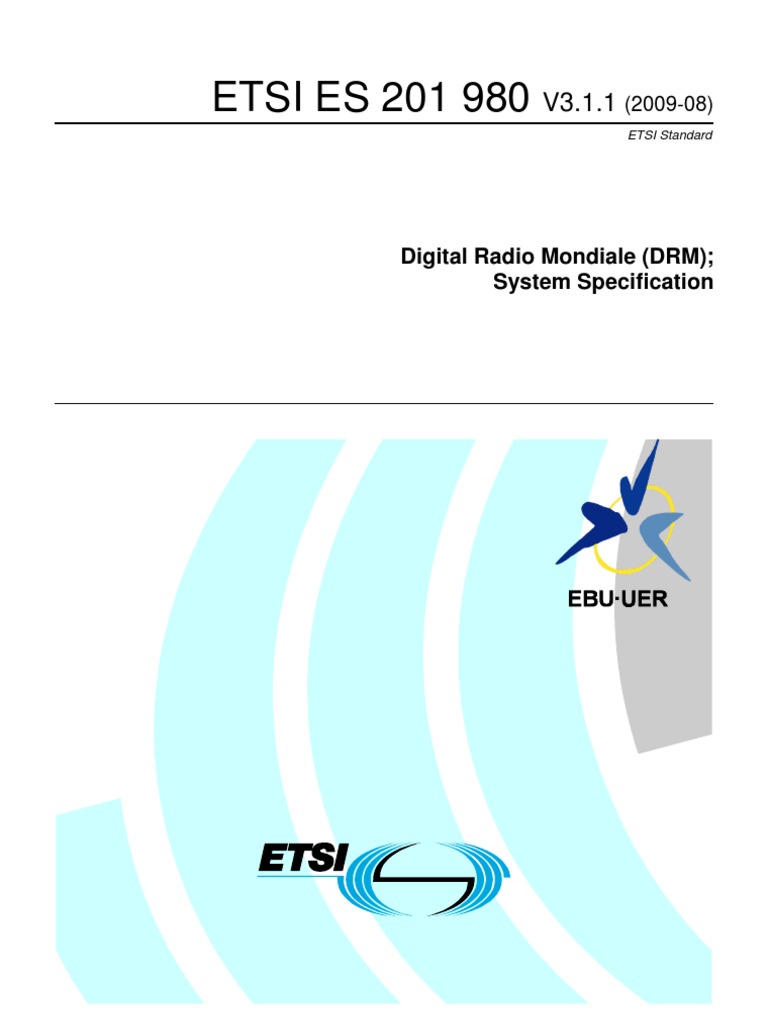 DRM Standard | PDF | Forward Error Correction | Network Packet