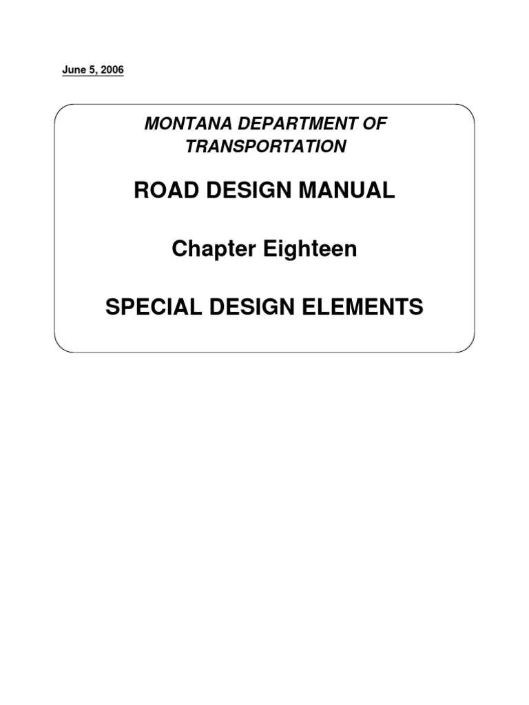 18 Special Design Elements | PDF | Cycling Infrastructure | Pedestrian ...