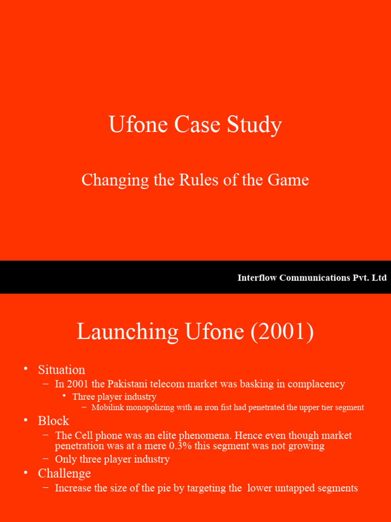 Ufone-The Story So Far | PDF | Brand | Telecommunications
