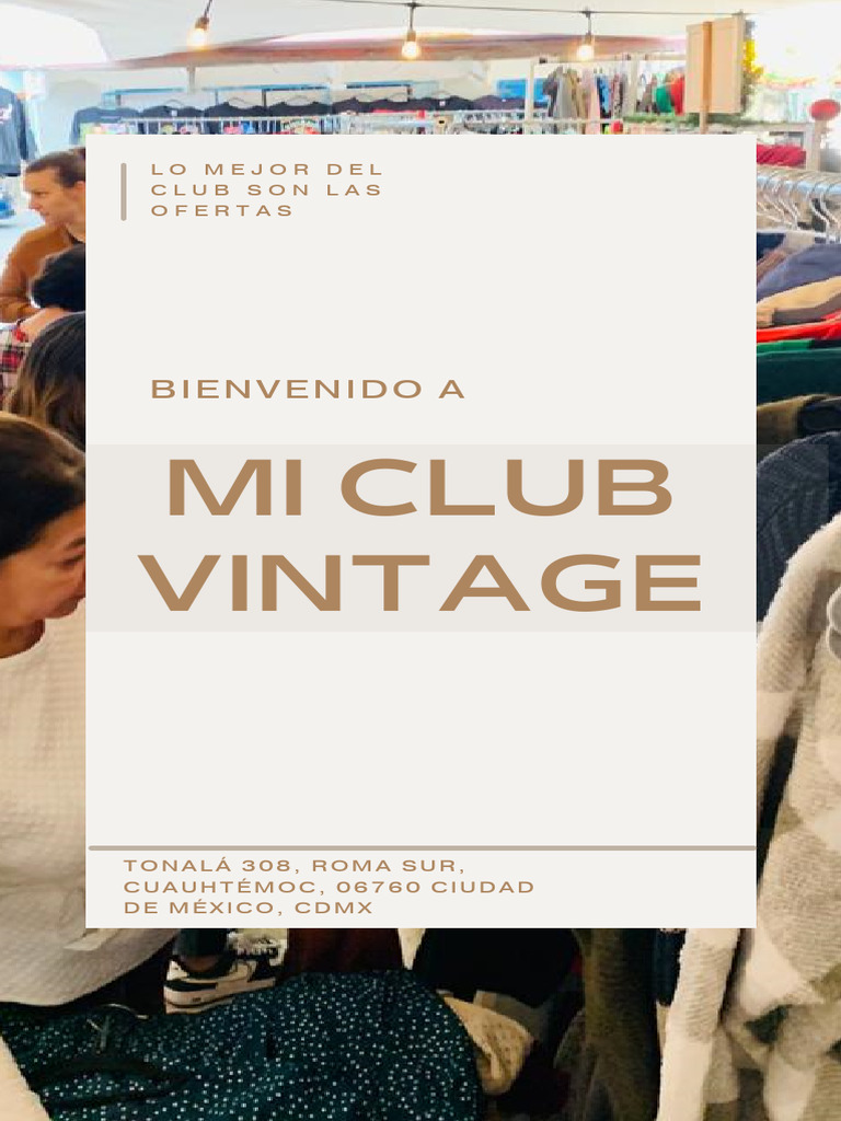 Ofertas y Costos de Stands en Mi Club Vintage | PDF