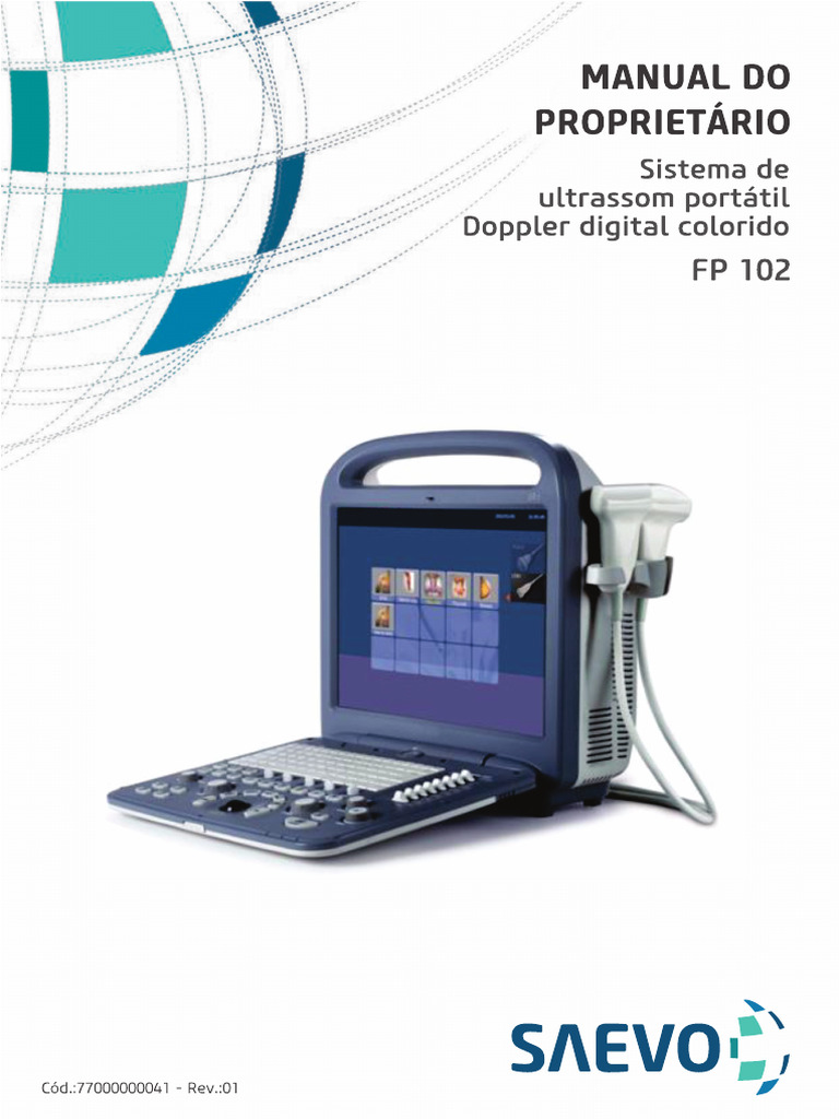 Manual do Ecógrafo Doppler Saevo FP 102 | PDF | Ultrassom médico ...