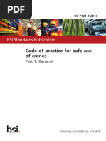 BS 7121-7-2019 PDF | PDF | Crane (Machine) | Elevator