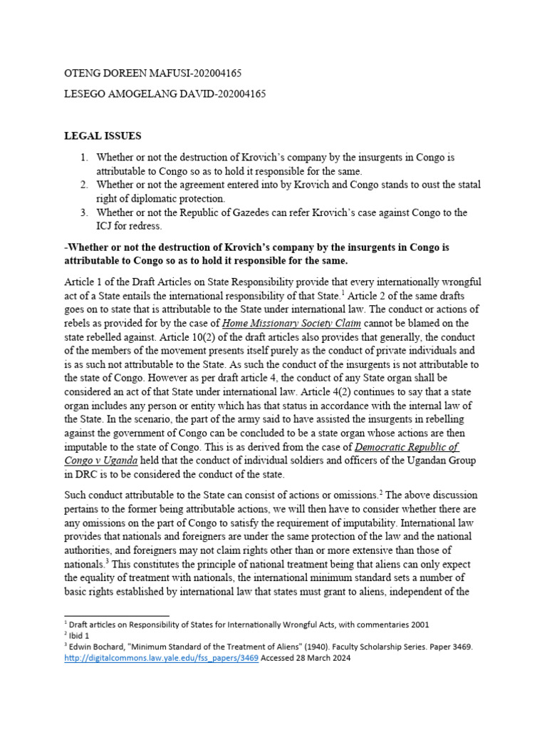 Document From Theodora?? | PDF | International Law | Government