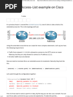 5.4.12 Packet Tracer - Configure Extended IPv4 ACLs - Scenario 1 | PDF | Port (Computer ...