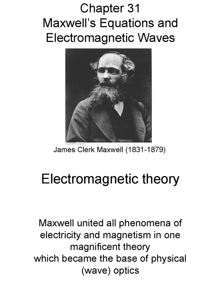 Maxwell's Equations and Electromagnetic Waves | PDF | Maxwell's ...