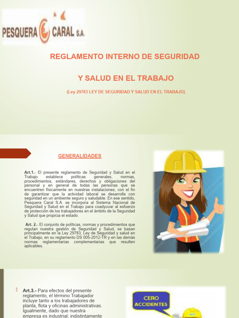 Reglamento SST | PDF | Seguridad y salud ocupacional | Regulación