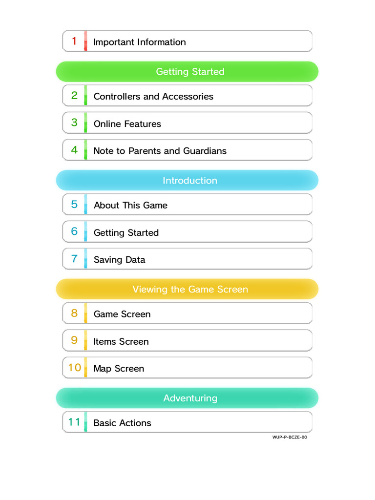 manual-WiiU-The Legend of Zelda The Wind Waker HD | PDF | Wii | Nintendo