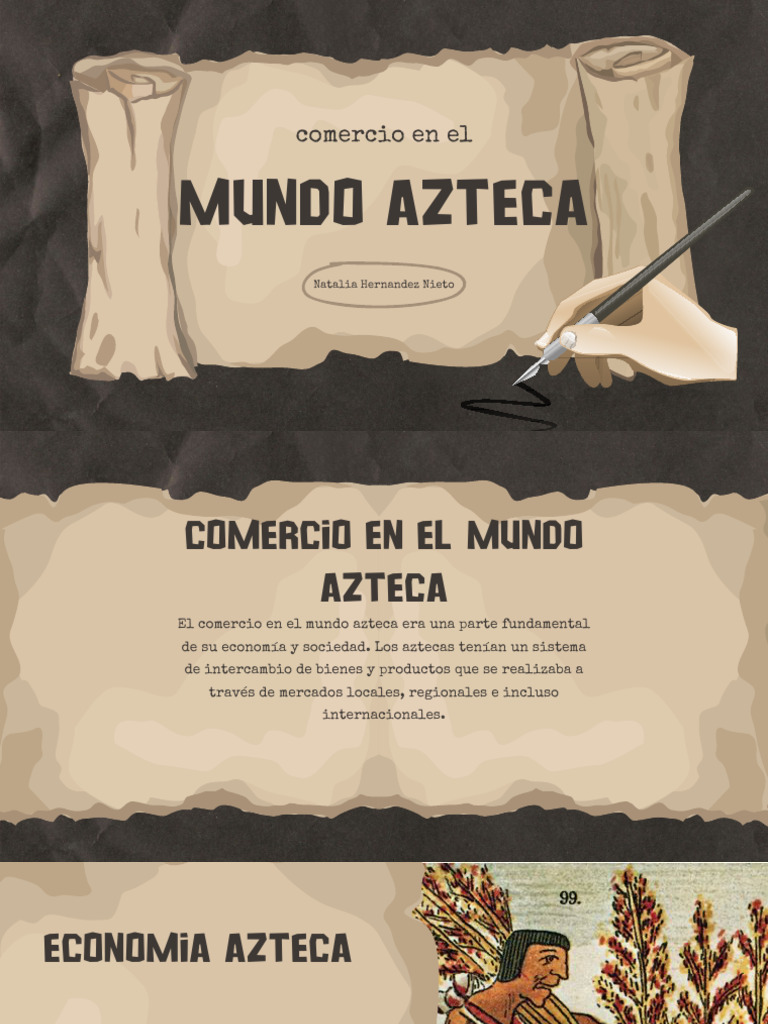 Comercio Azteca | PDF | Comercio | Mesoamérica
