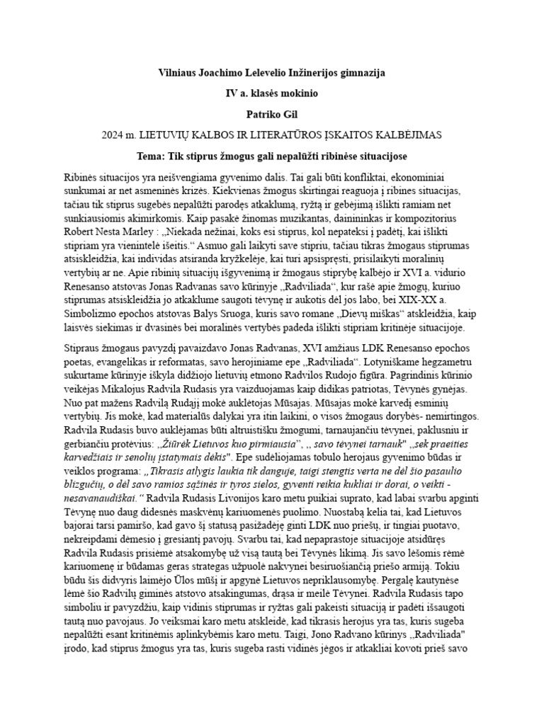 Kalbejimas | PDF