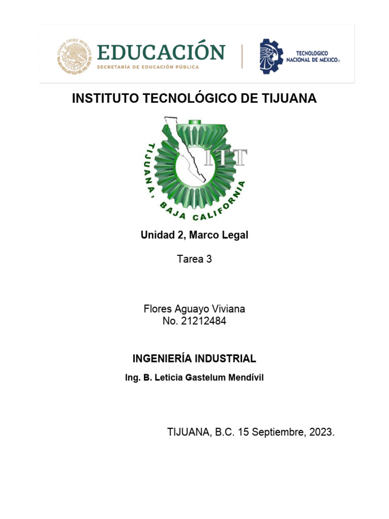 Tarea 3 U2 | PDF | Valores | México