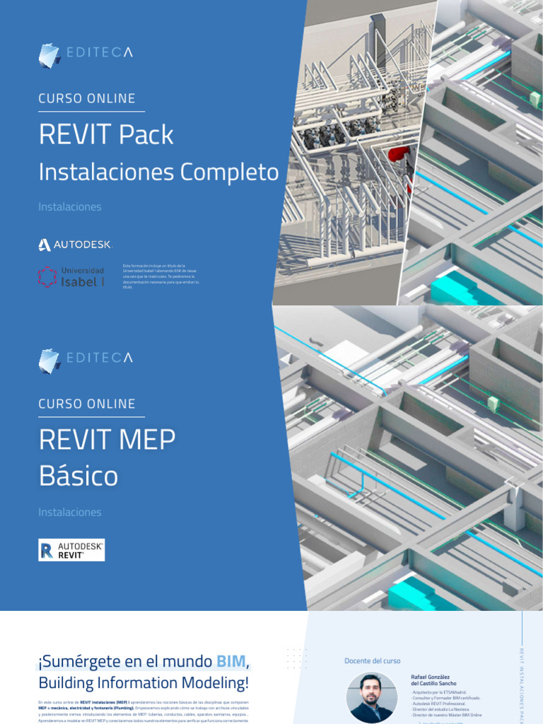 Curso Online de Revit Instalaciones MEP | PDF | Autodesk Revit