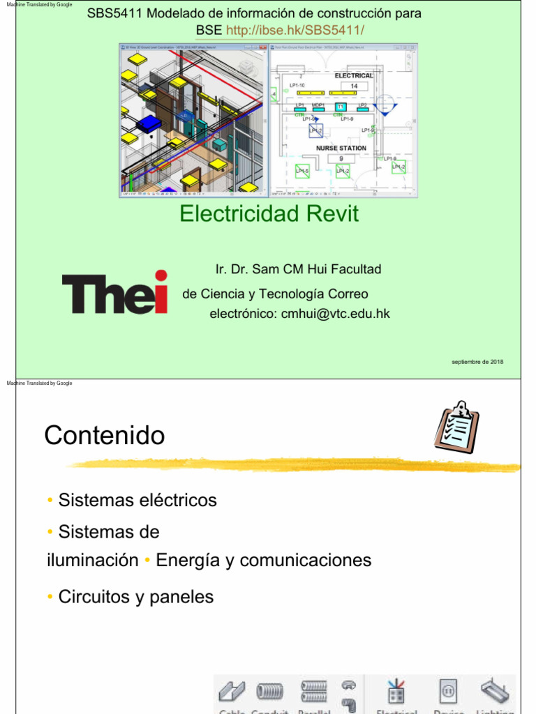 Diseño de Sistemas Eléctricos en Revit | PDF | Autodesk Revit ...