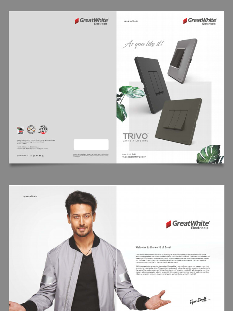 Trivo by Greatwhite | PDF | Brand | Manufactured Goods