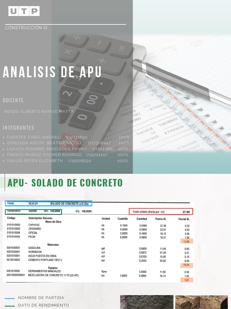 Analisis APU - S13 | PDF