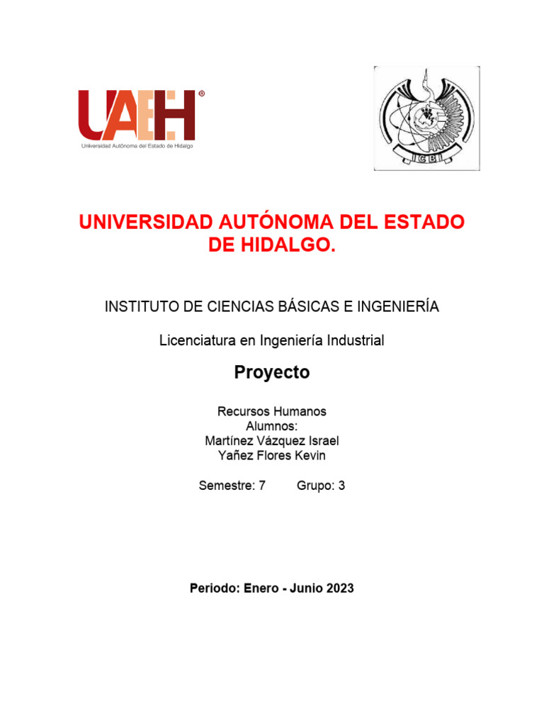 RH Proyecto | PDF | Análisis FODA | Business