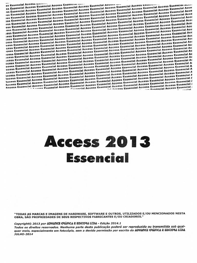 Access 2013 | PDF