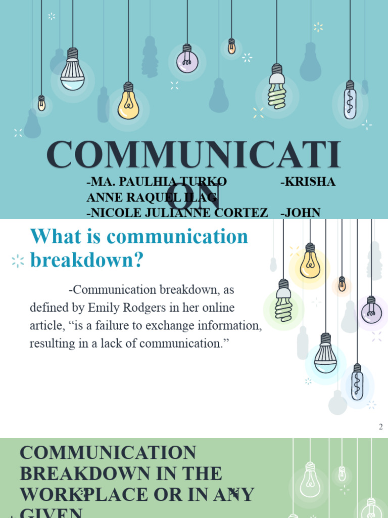 communication-breakdown | PDF | Shyness | Communication