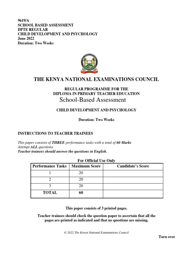 Sample Assessment | PDF | Learning | Teachers