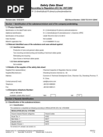 ELEGOO Plant-Based Resin SDS Report | PDF | Dangerous Goods | Toxicity