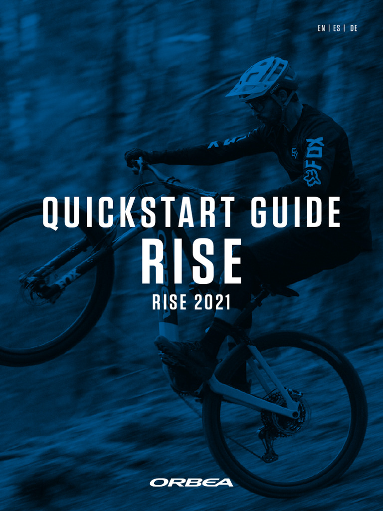 Rise 2021 Quickstart Guide en Es de | PDF | Battery Charger | Mobile App