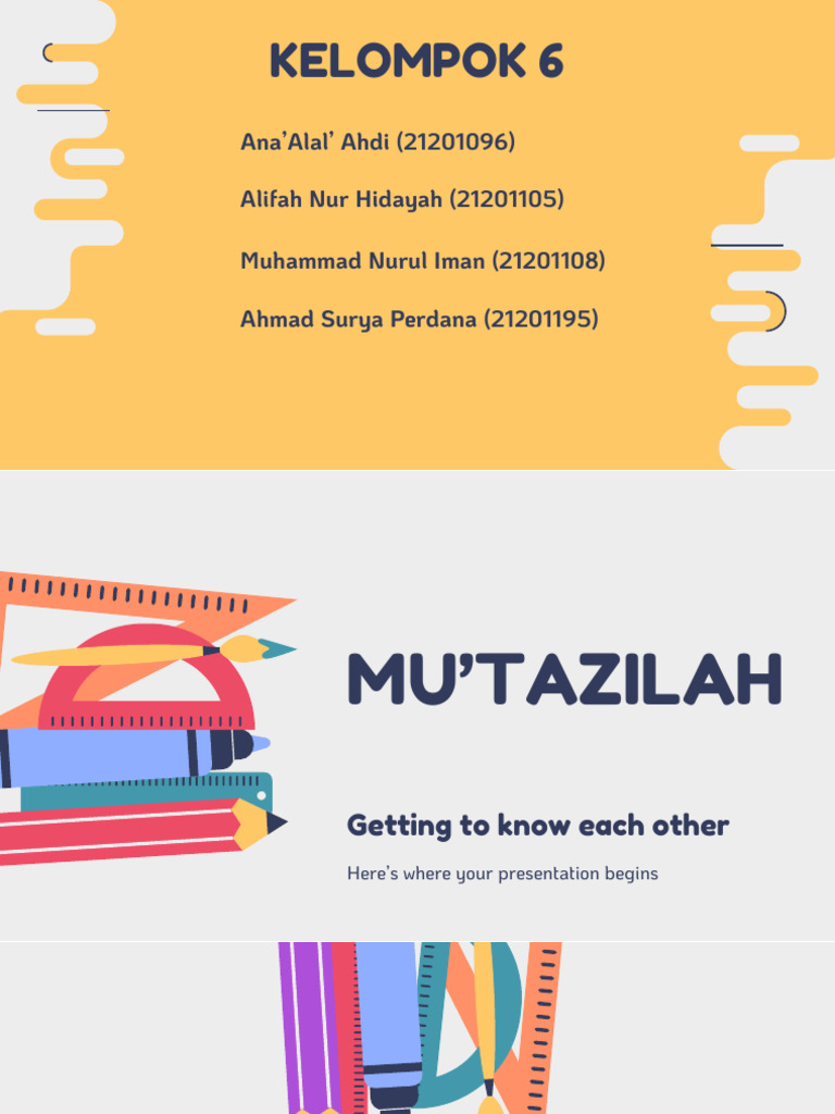 Sejarah dan Doktrin Aliran Mu'tazilah | PDF