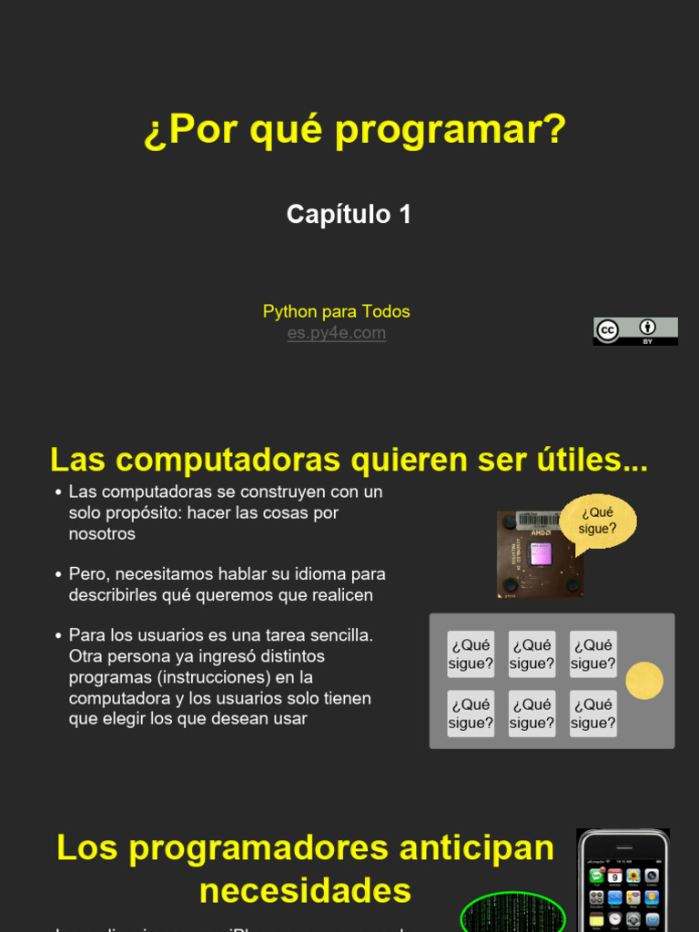 Aprendiendo Python | Descargar gratis PDF | Python (lenguaje de programación) | Lenguaje de ...