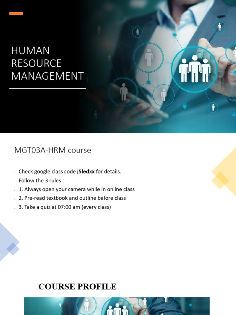 HRM Introduction | PDF | Human Resource Management | Psychology