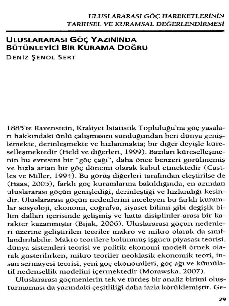Uluslararasi Goc Kurami | PDF Uluslararasi Goc Kurami | PDF