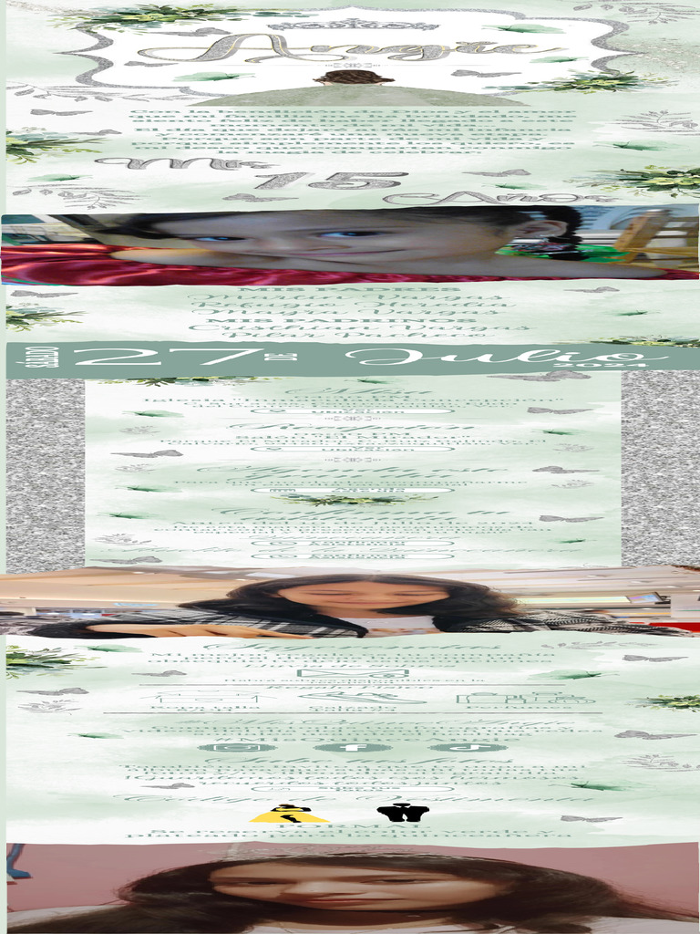 Mis XV Años Angie | PDF