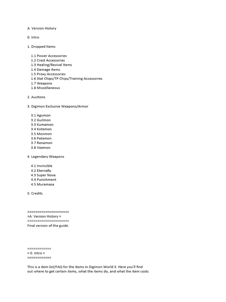 Digi-Guide - Items | PDF | Law | History