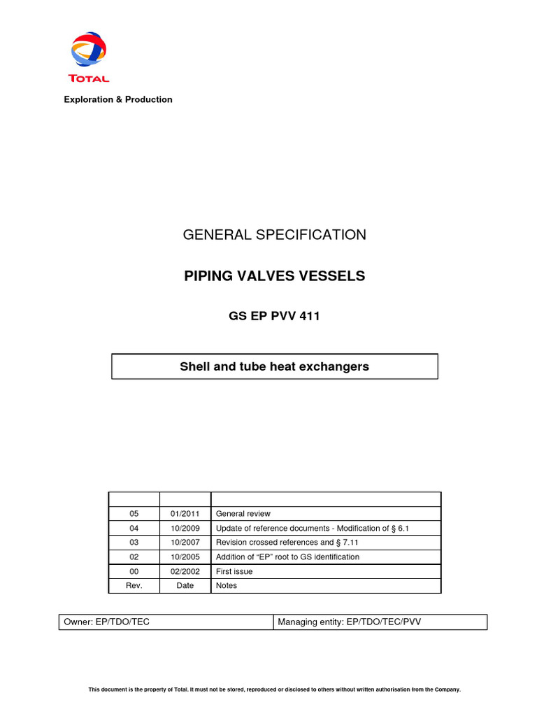 GS Ep PVV 411 en | PDF | Pipe (Fluid Conveyance) | Sheet Metal