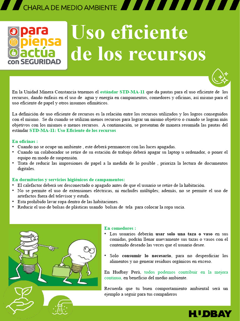 Uso Eficiente de Los Recursos | PDF | Salud y bienestar