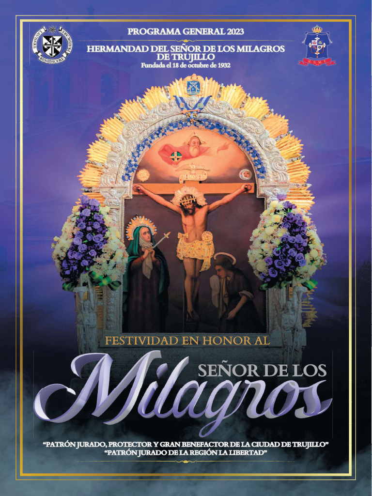 Programa Hermandad Del Señor de Los Milagros de Trujillo | PDF