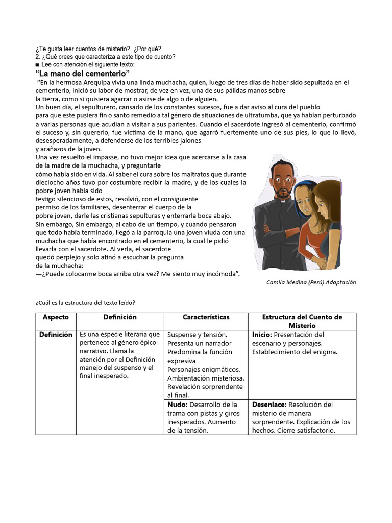 Guía para Crear Cuentos de Misterio | PDF | Cuentos | Narración