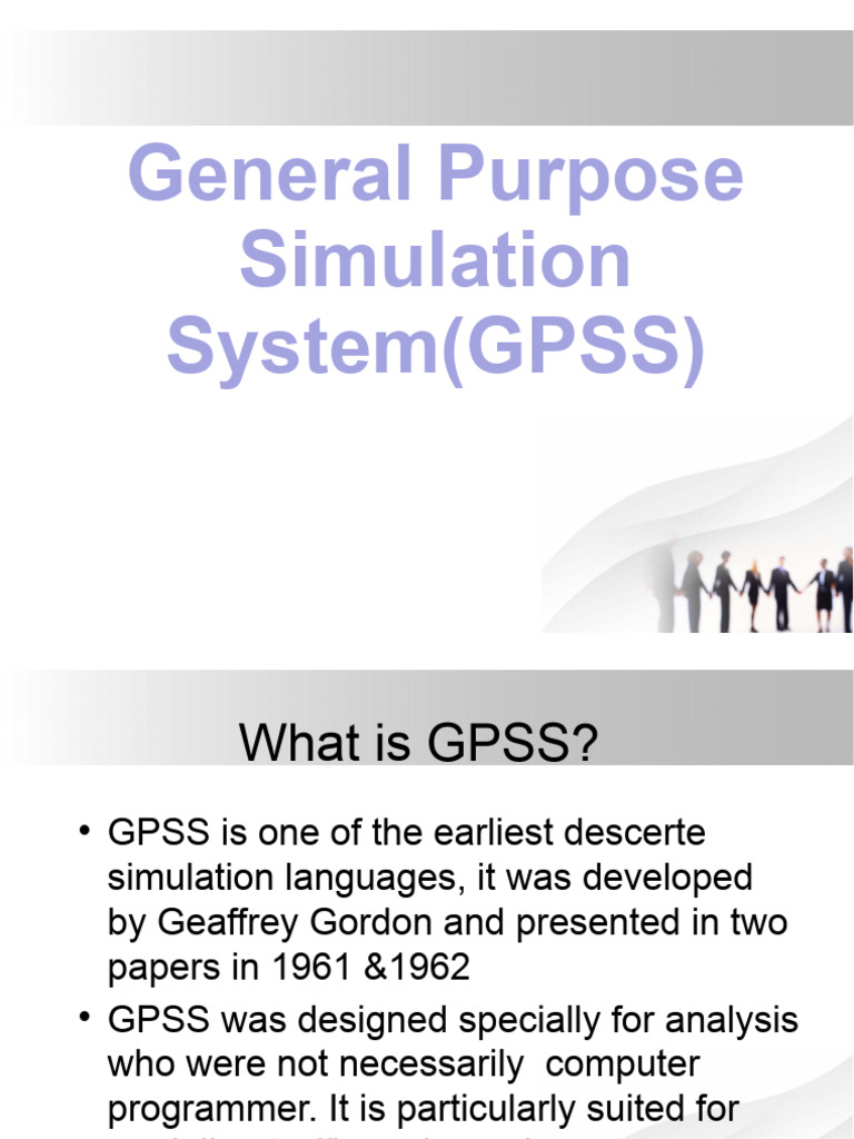 Gpss | PDF | Computing | Computer Science
