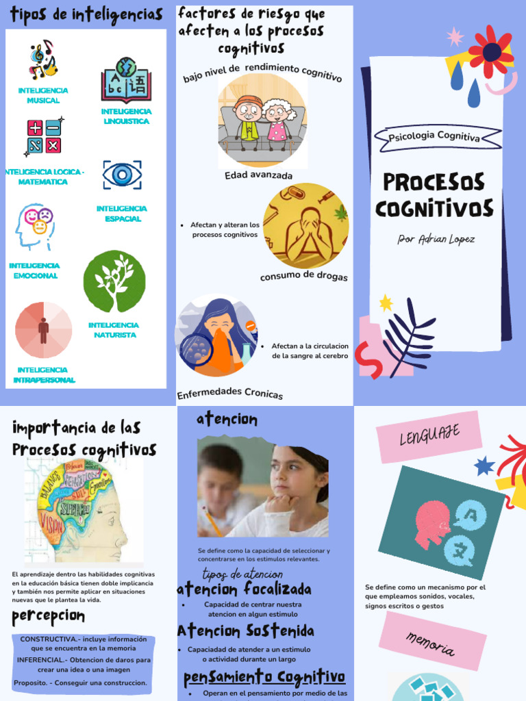 Triptico Procesos Cognitivos 2pdf | Descargar gratis PDF | Atención ...