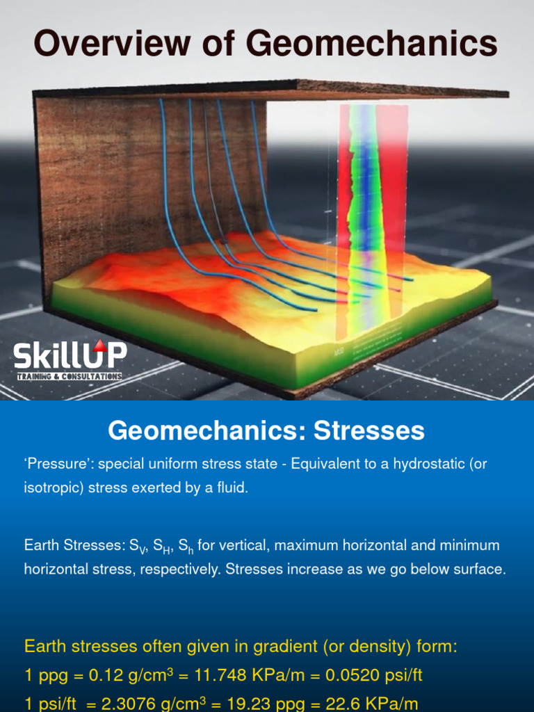 Overview of Geomechanics by SkillUP | PDF | Stress (Mechanics ...