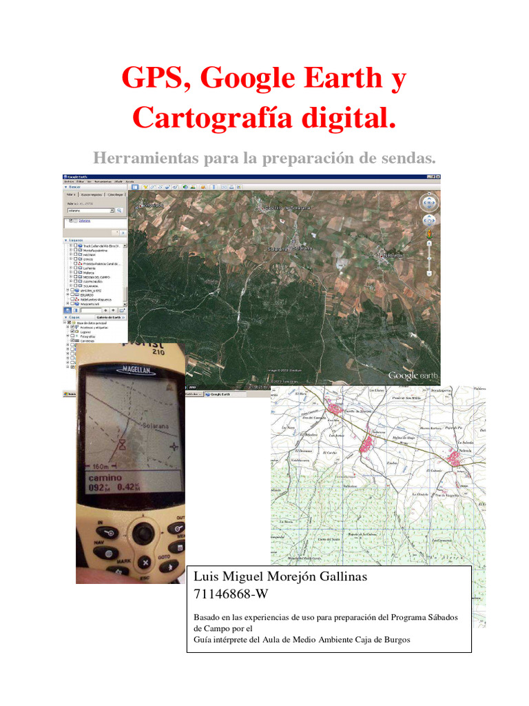 GPS y Google Earth | Descargar gratis PDF | Tecnología geográfica