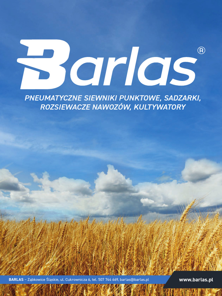 Uniwersalny Siewnik Dwutalerzowy BARLAS | PDF