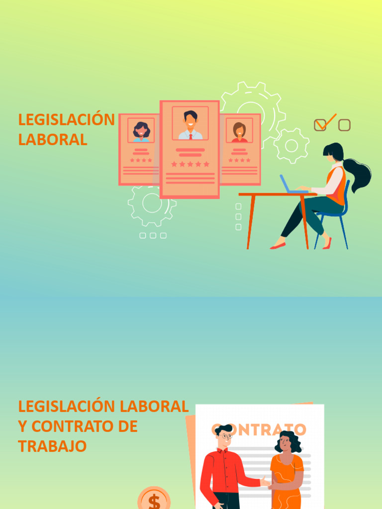 Guía de Contratos Laborales y Normativa | PDF | Derecho laboral | Justicia