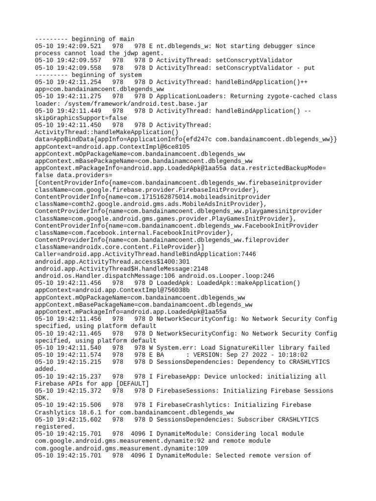 Mod menu log - com.bandainamcoent.dblegends_ww | PDF | Android ...