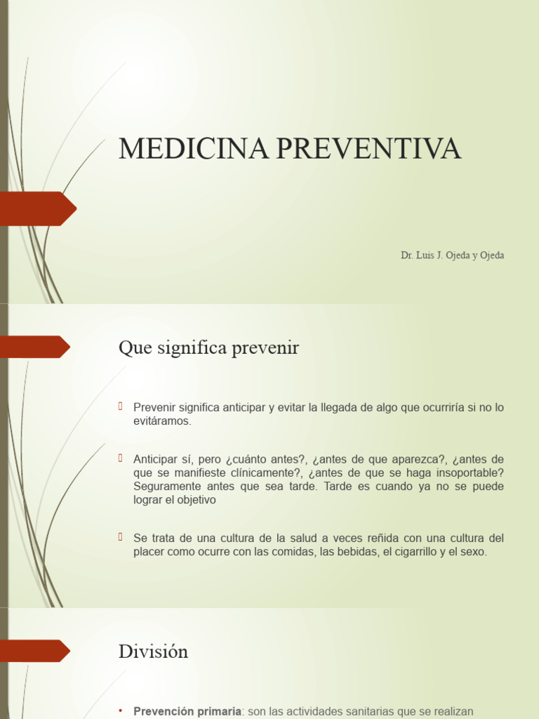 Medicina Preventiva | PDF | Asistencia sanitaria preventiva | Vacunas