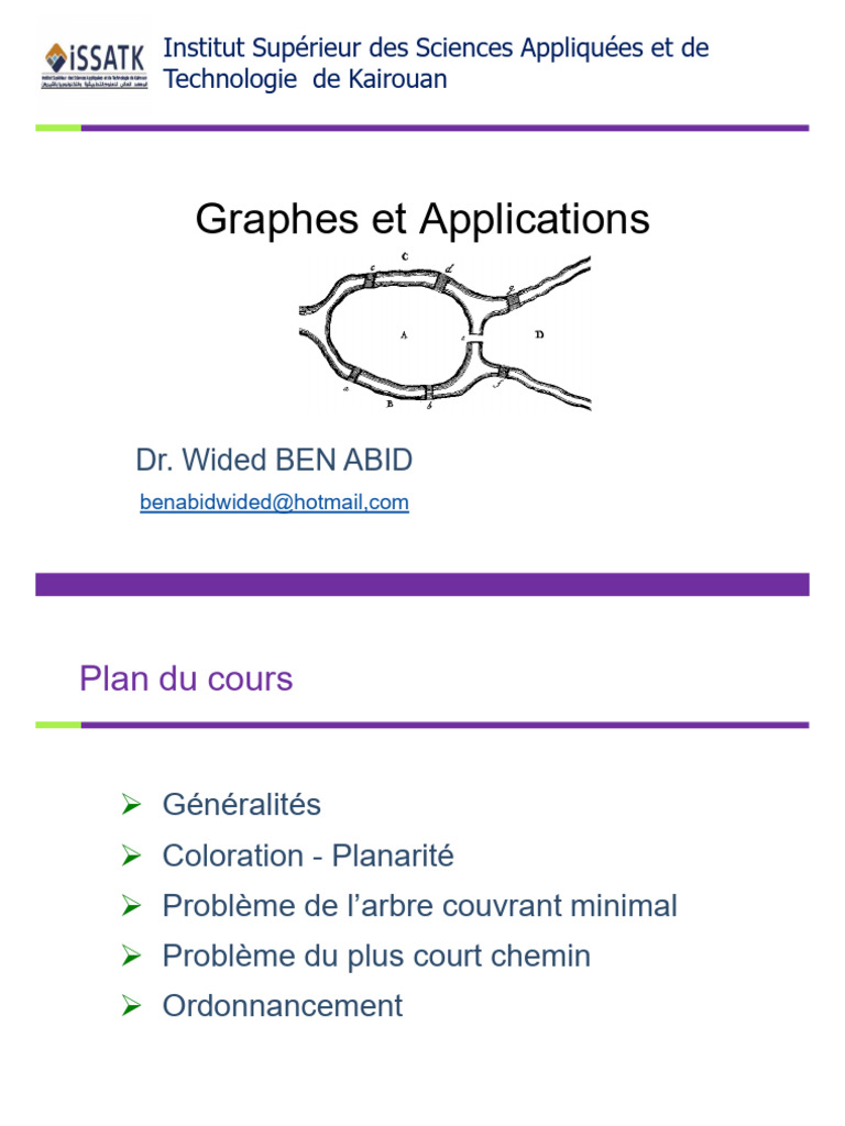 Chapter1 GA Part1 | PDF | Théorie des graphes | Relations mathématiques