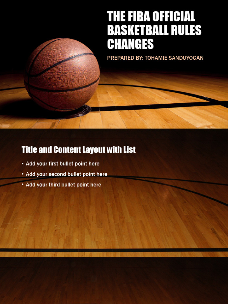FIBA Basketball Rules Updates 2021 | PDF | Sports | Sports Rules And ...