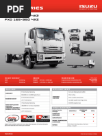 Isuzu FSR 140-260 Specifications | PDF | Manual Transmission | Vehicles