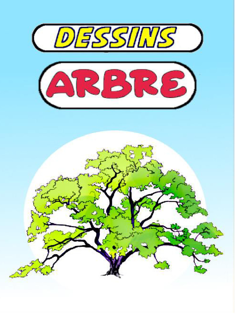 Coloriage-Arbre-30 Pages | PDF