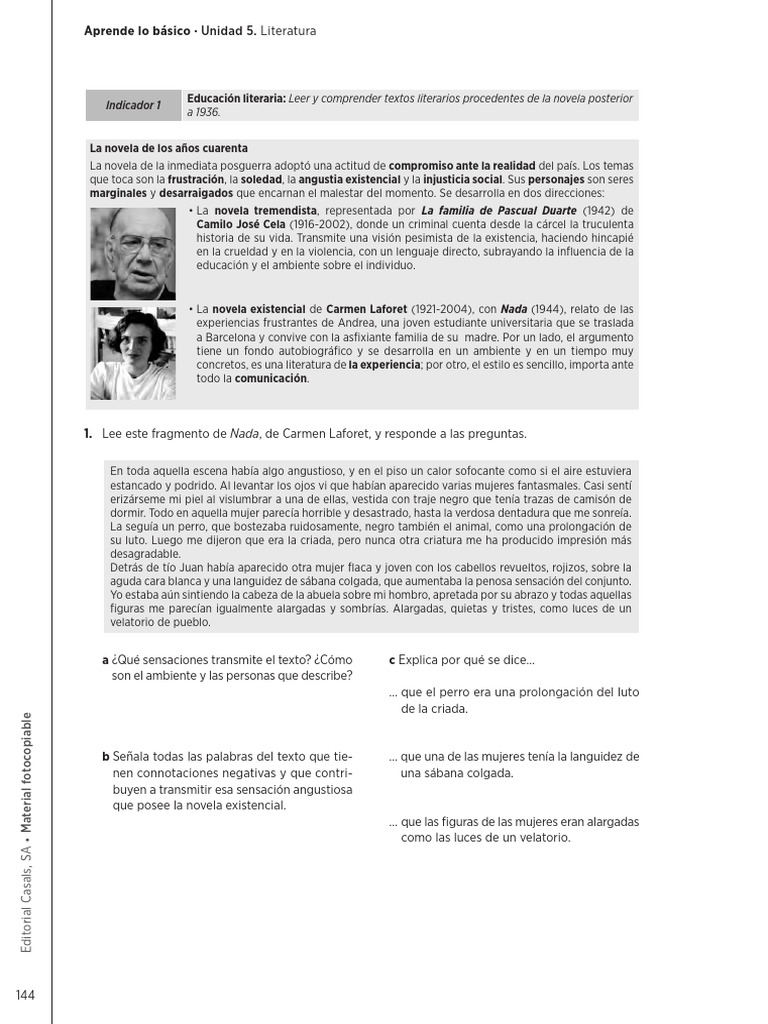 Aprende Lo Basico Unidad 5 Literatura 2014943 | PDF | Novelas Aprende Lo Basico Unidad 5 Literatura 2014943 | PDF | Novelas