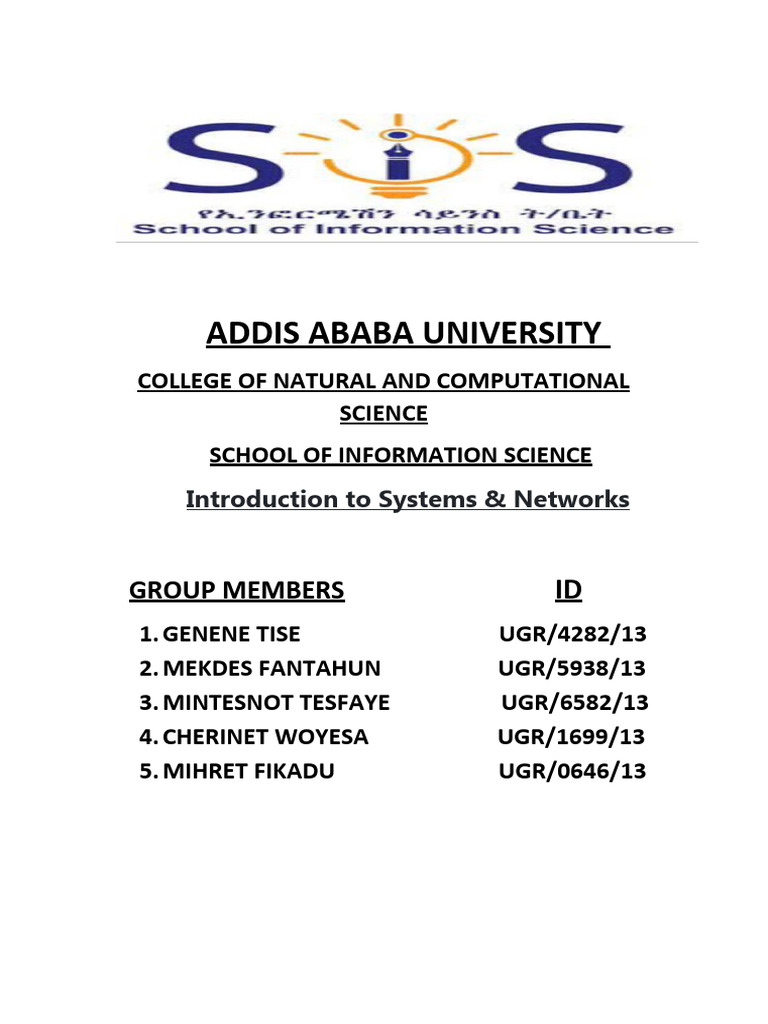 ESHETU CHOLE Building Network Configuration | PDF | Telecommunications ... ESHETU CHOLE Building Network Configuration | PDF | Telecommunications ...