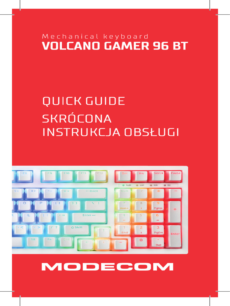 Volcano Gamer 96 BT Manual | PDF