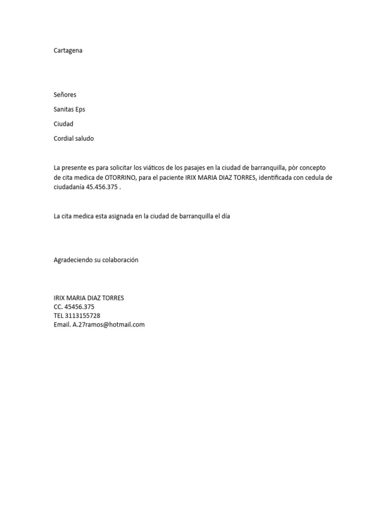 Solicitud Viaticos | PDF | Derecho